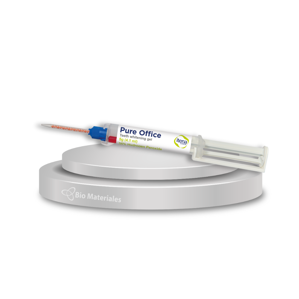 Blanqueamiento dental de consultorio Pure Office-Itena – Bio Materiales S.A